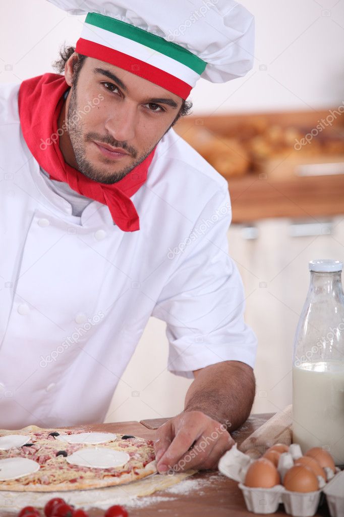 Pizza chef Stock Photo by ©photography33 8107146