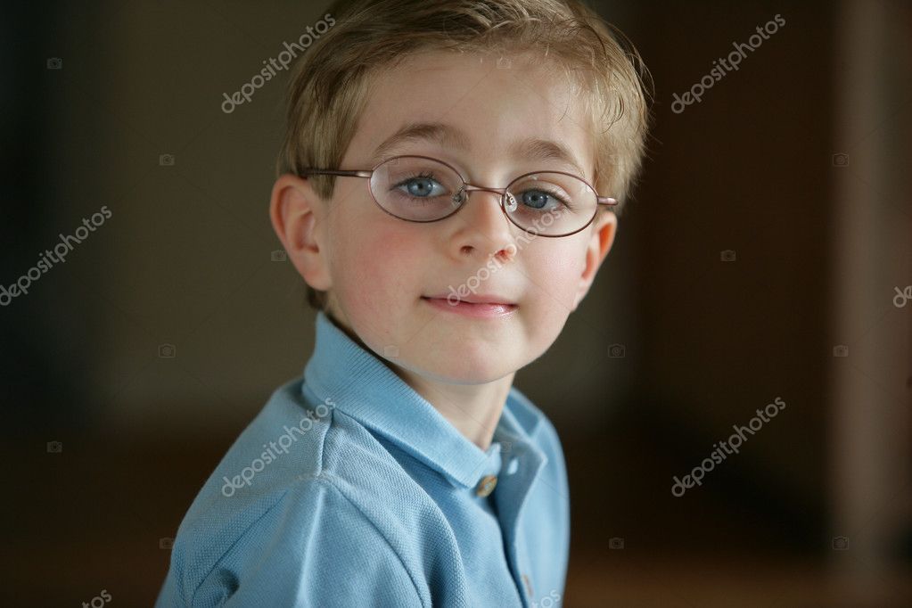 Boy wearing glasses Stock Photo by ©photography33 8968464
