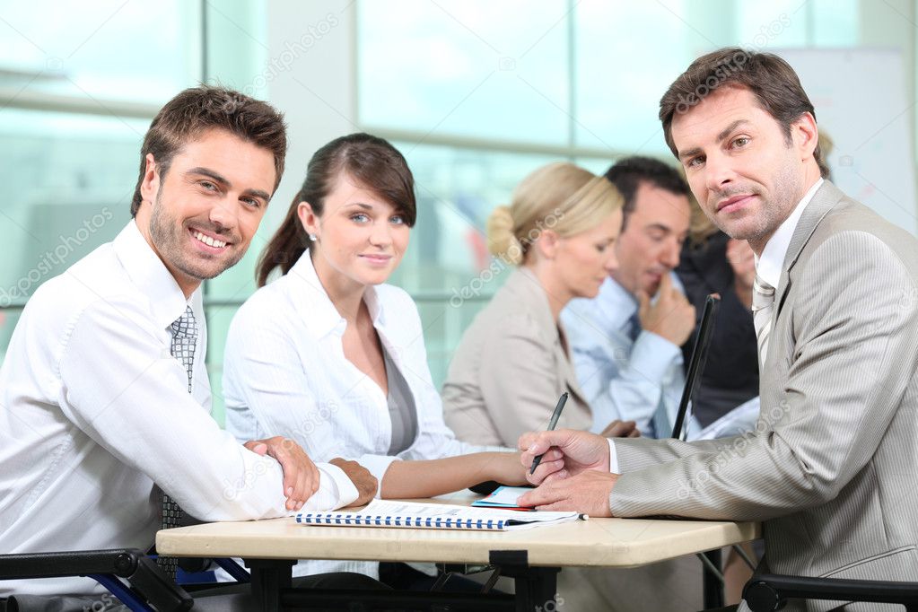 Business meeting — Stock Photo © photography33 #9169280