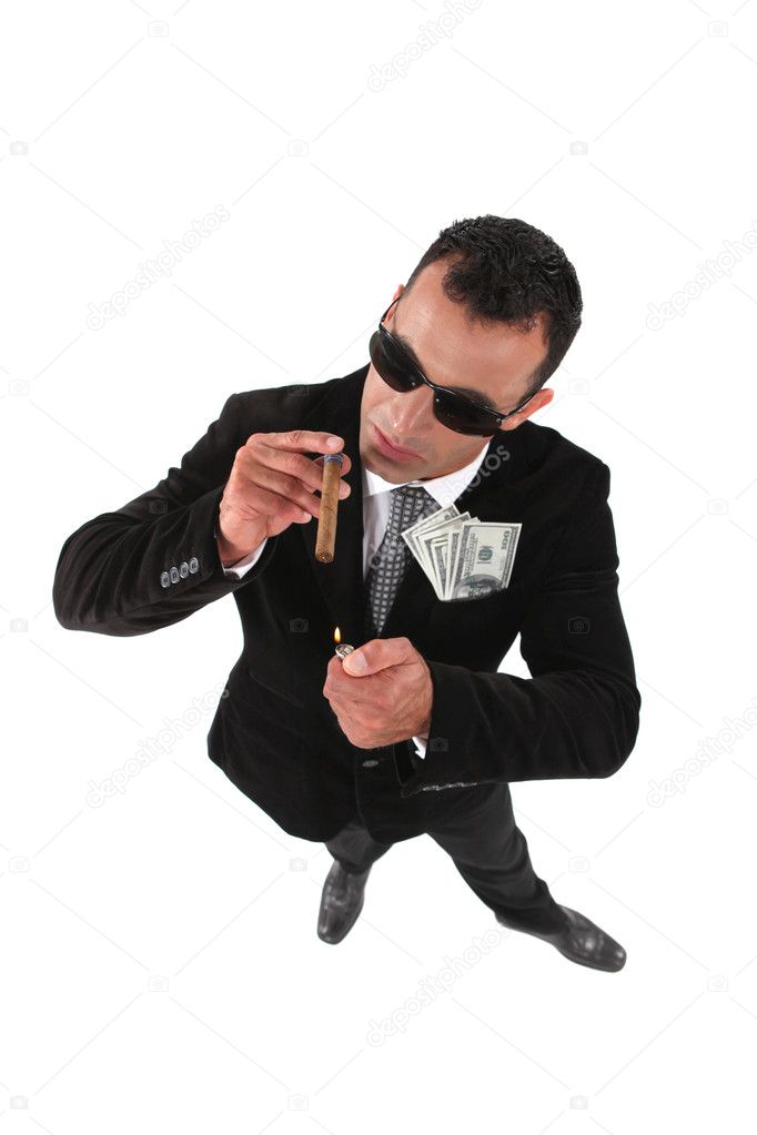 Wealthy businessman — Stock Photo © photography33 #9578858