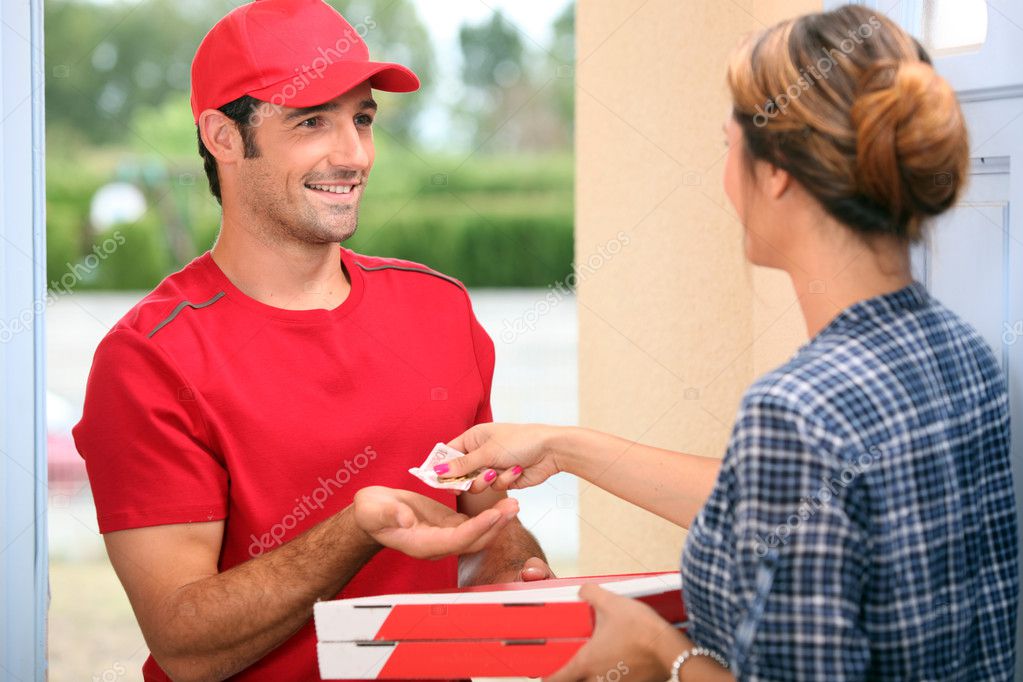Pizza delivery — Stock Photo © photography33 #9721113