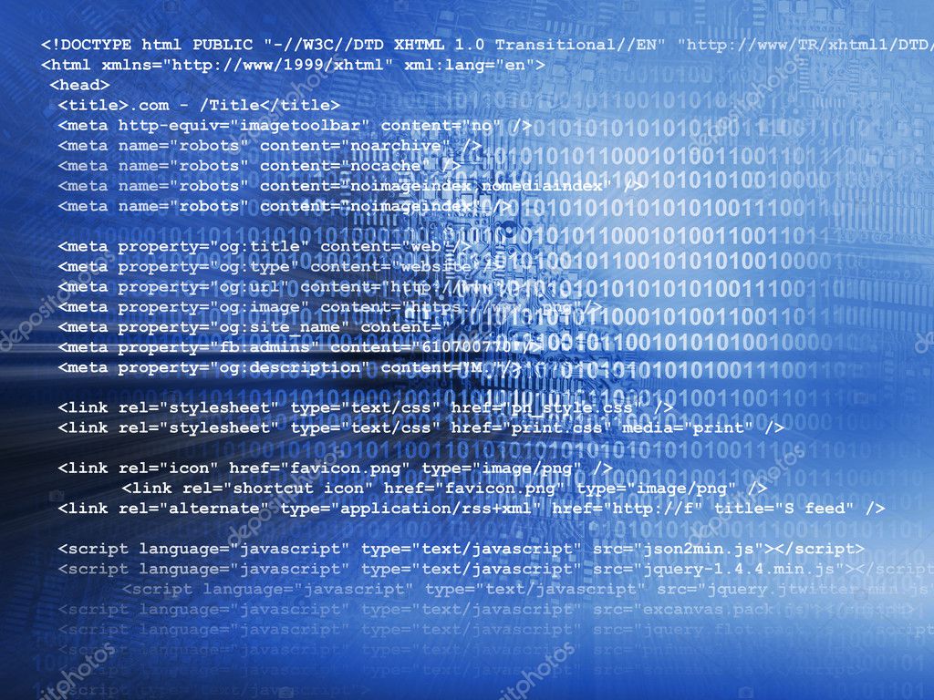 Source code technology background Stock Photo by ©semisatch 8854864
