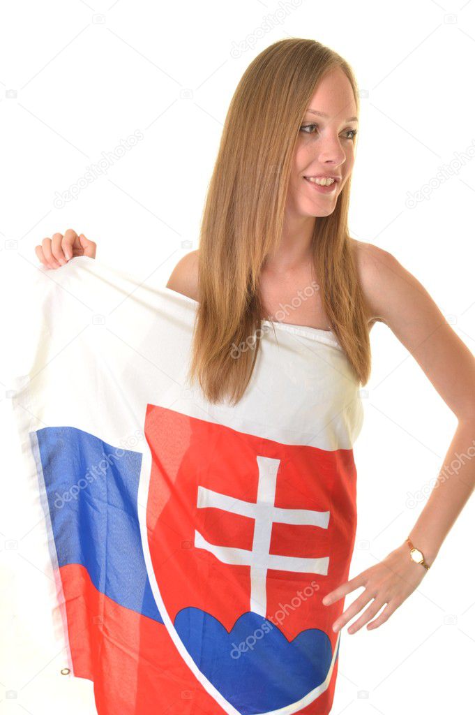 Sexy slovakian fan Stock Photo by ©muro 10428015