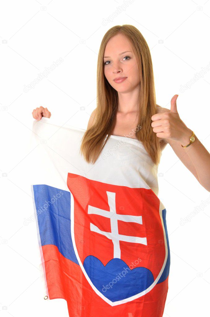 Sexy slovakian fan Stock Photo by ©muro 10428030