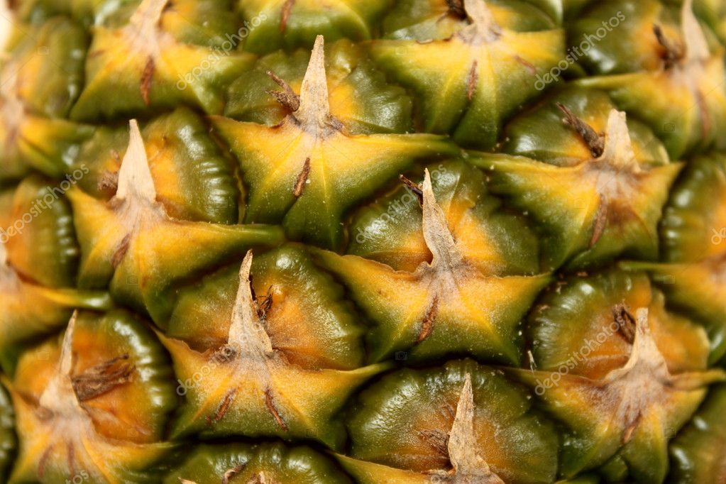 Structure of pineapple closeup — Stock Photo © JuliaSV #9338850