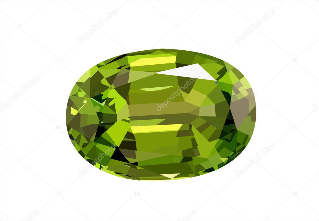 Emerald - vector gemstone illustration Stock Vector by ©mitay20 8806270