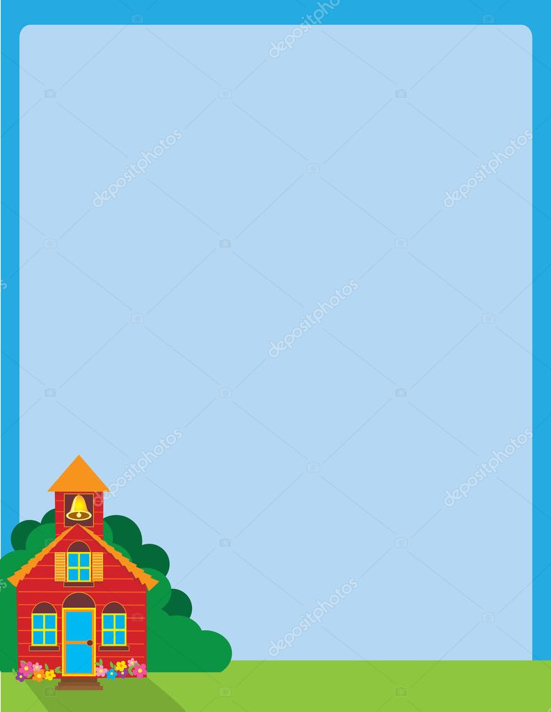 School House Stock Vector Image by ©mkoudis #8713596