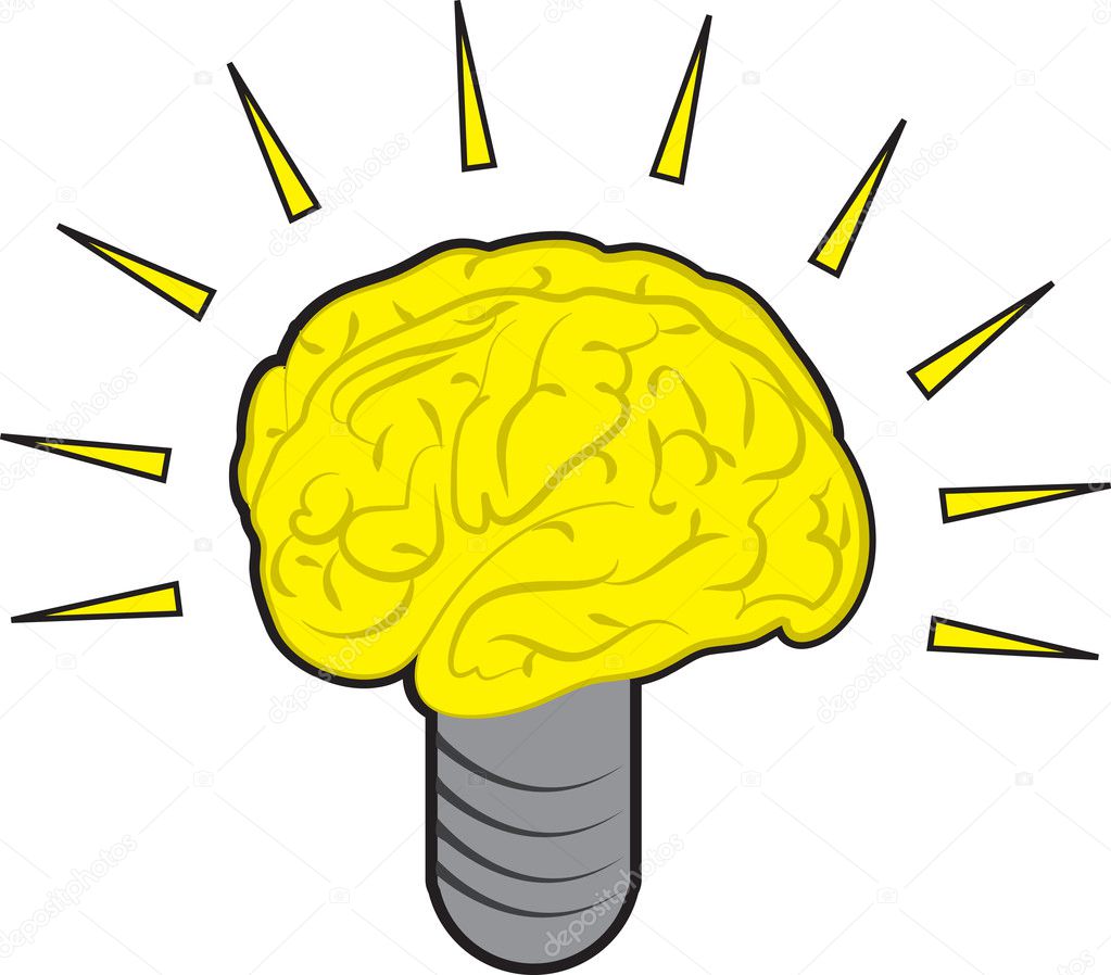 Brain Power Stock Vector by ©milo827 8006897