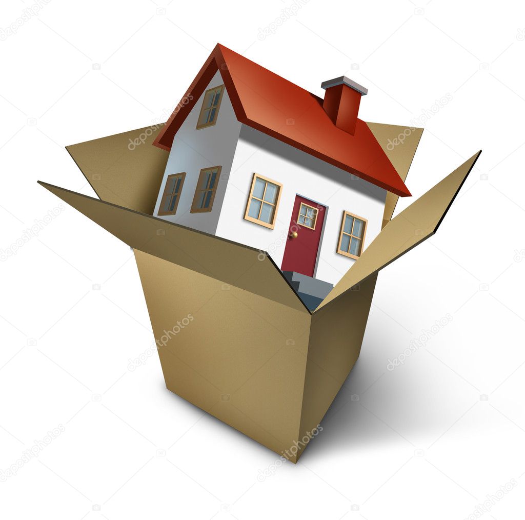 Moving House — Stock Photo © lightsource #8853759