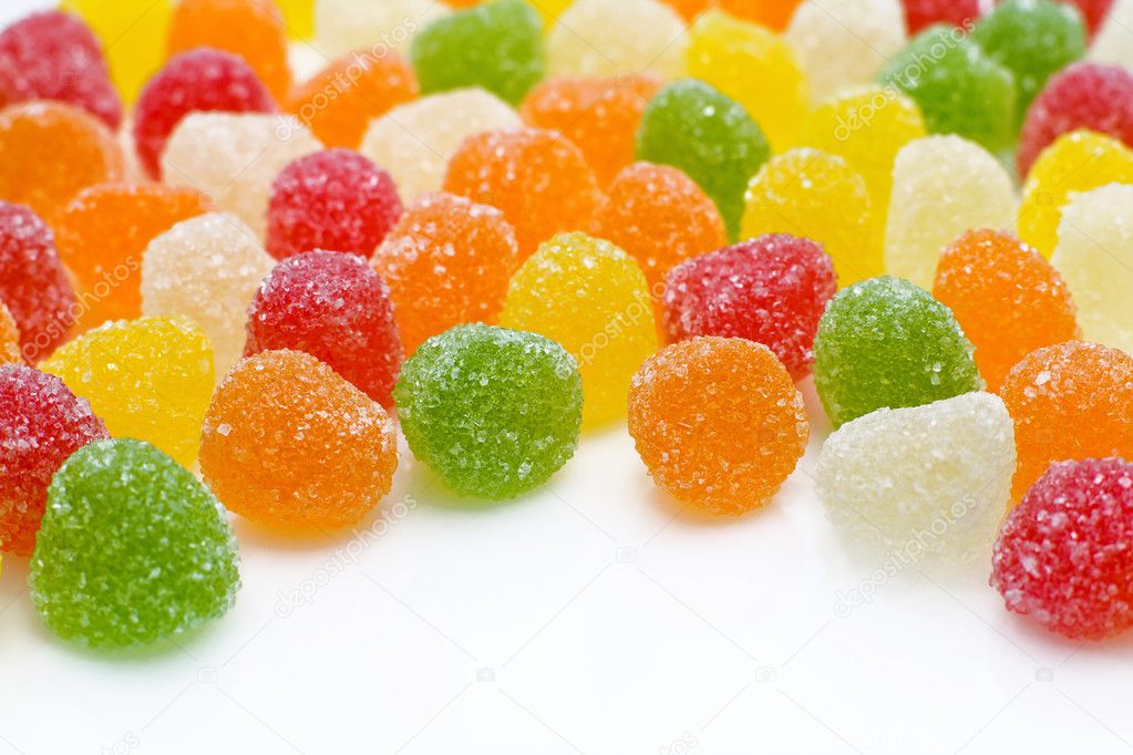 A Detail of jellies multicolored — Stock Photo © angellodeco #8284528