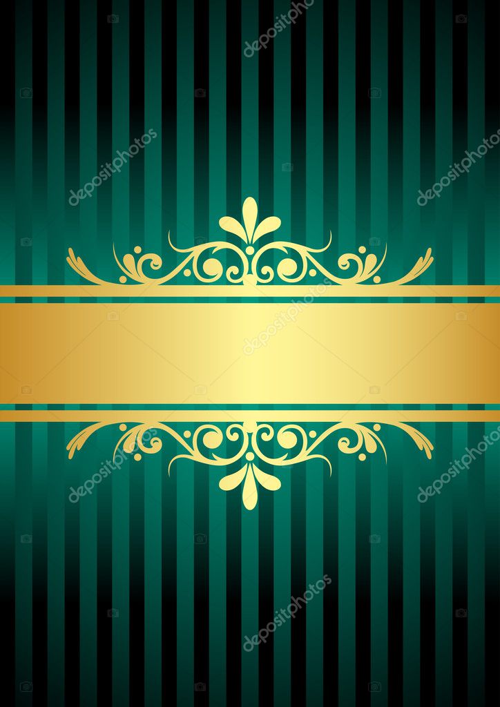 Background: gold and turquoise | Vector gold & turquoise background ...