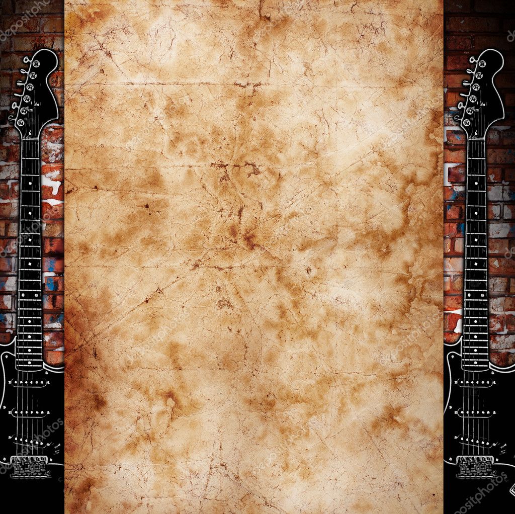Grunge music background — Stock Photo © denisovd #9265031