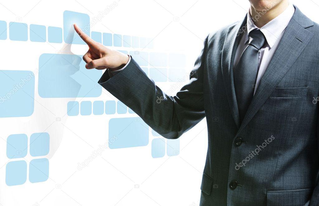 Touchscreen interface — Stock Photo © stokkete #10301383 Touchscreen interface — Stock Photo © stokkete #10301383