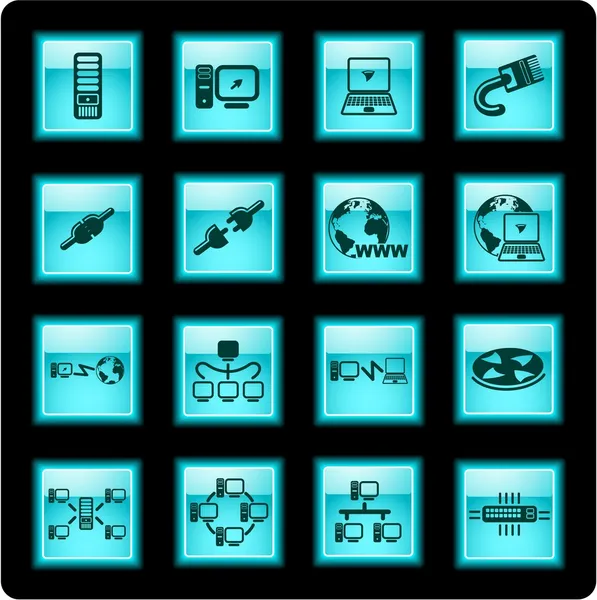 Fiber cable icons Vector Art Stock Images | Depositphotos