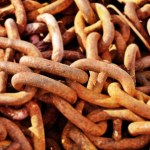 Rusty Chains Texture Background Stock Photo by ©YAYImages 257887178