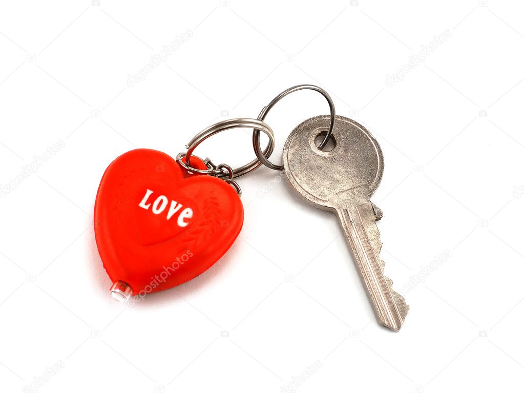 Key to her heart — Stock Photo © dedivan1923 #8136023