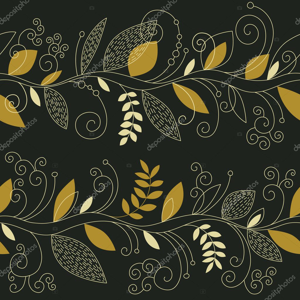 Seamless floral background Stock Vector Image by ©Birdhouse #10272839