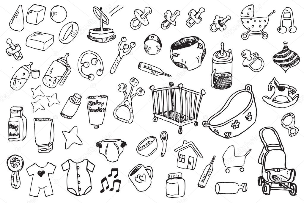 Draw Cute Baby Stuff