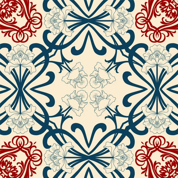 French wallpaper pattern Vector Art Stock Images | Depositphotos