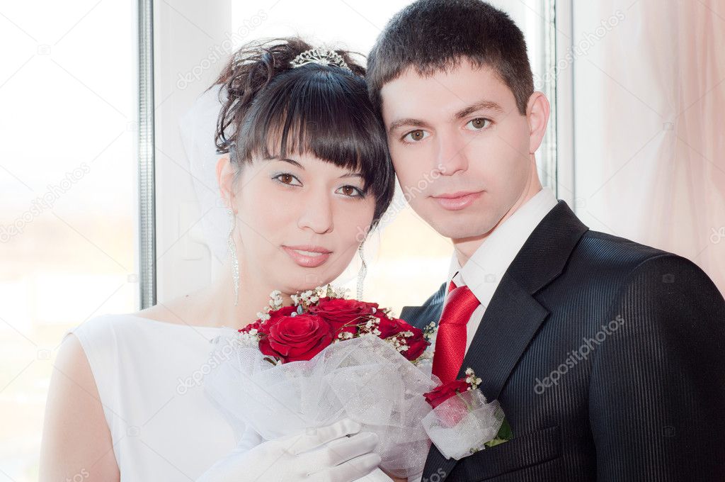 Newly-married couple — Stock Photo © fiwka86 #8417088