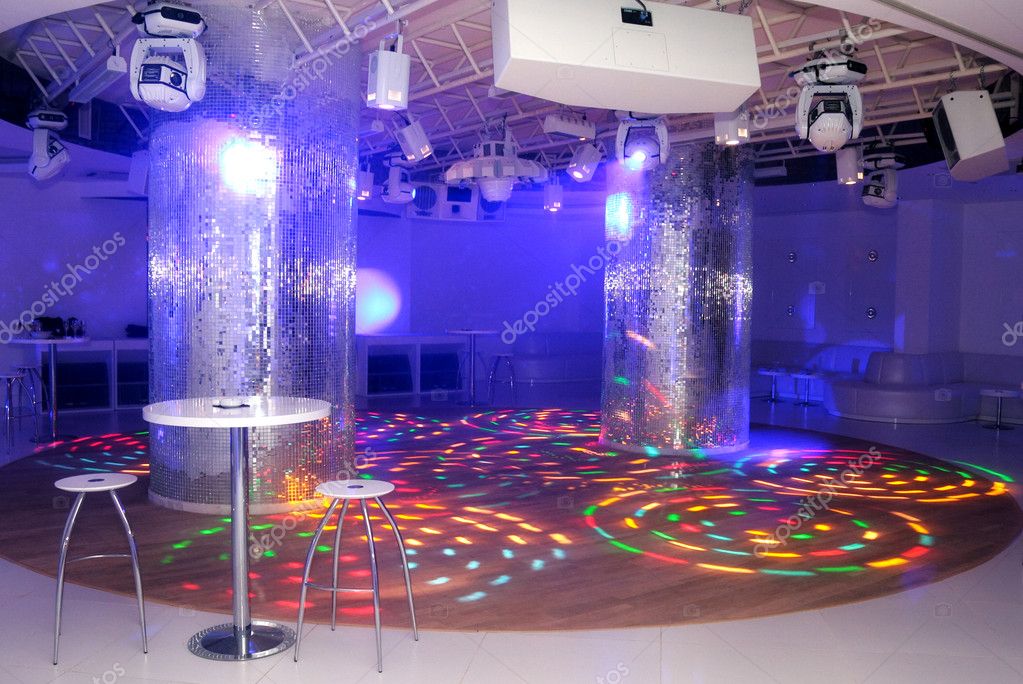 Empty disco dancefloor — Stock Photo © depfotovampir #7982444