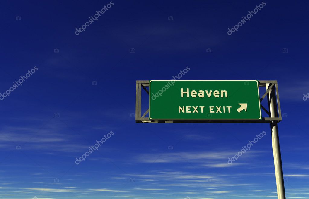 Next Exit Road Sign