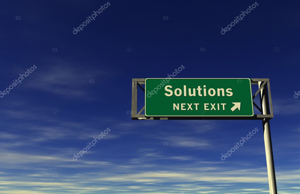 Soluciones Señal de salida de autopista 2023