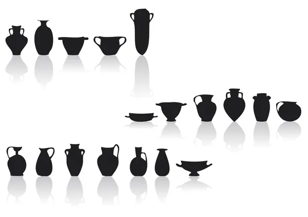 Clay jar Vector Art Stock Images | Depositphotos