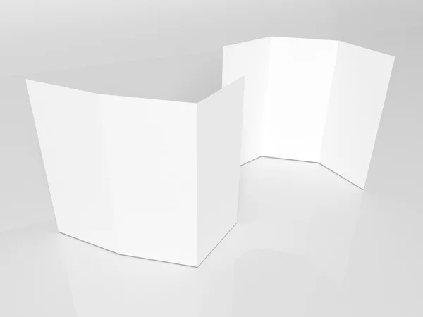 Blank white booklet template — Stock Photo © tovovan_ #8747744