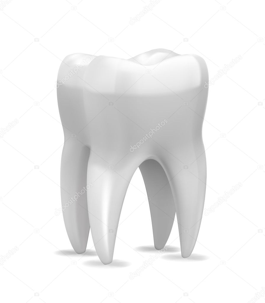 Vector Tooth — Stock Vector © MSSA #8649394