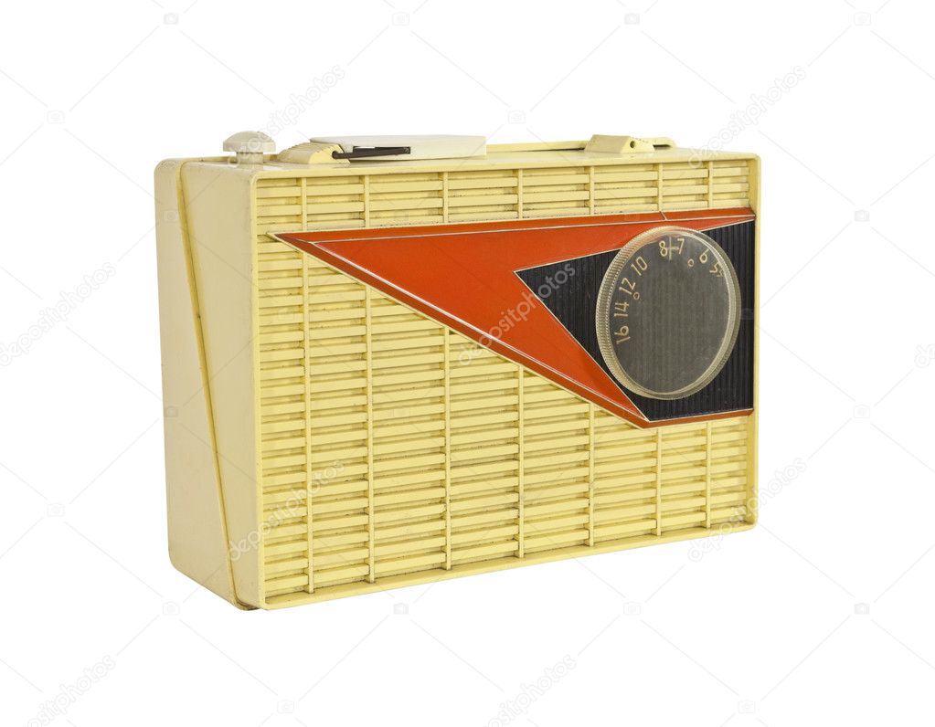 Grungy Googie Radio — Stock Photo © trekandshoot #8024523