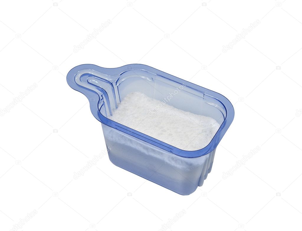 Blue Laundry Detergent Scoop — Stock Photo © trekandshoot #9104823