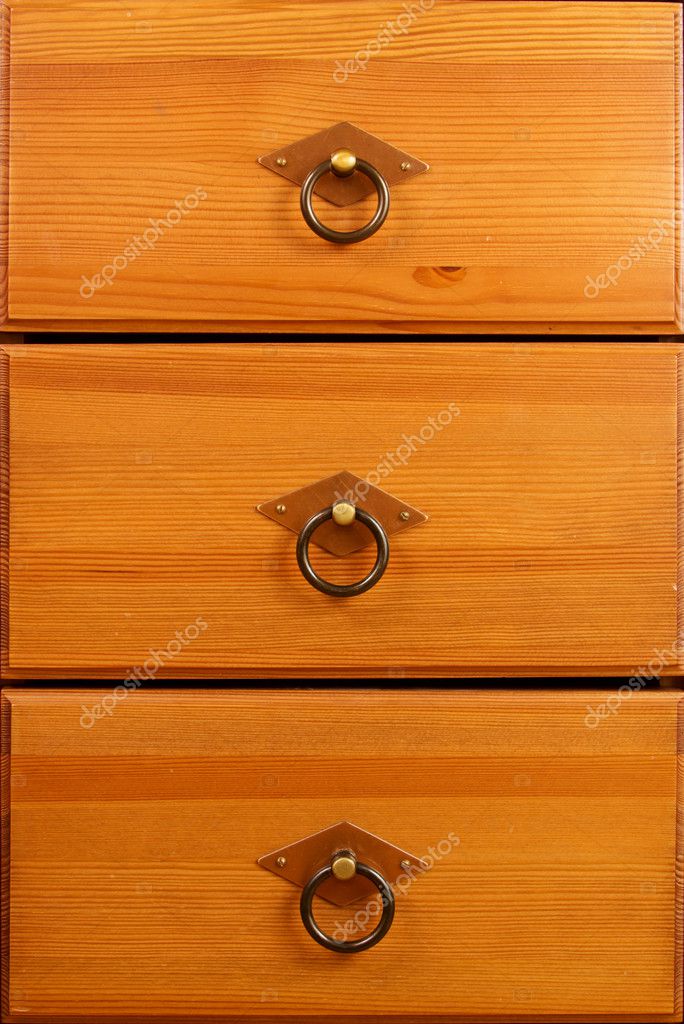 Wooden drawers — Stock Photo © sasel77 #8017317