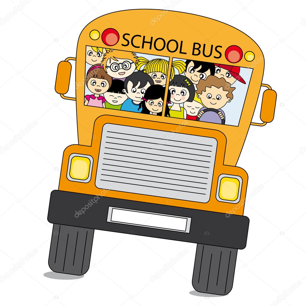 School bus — Stock Vector © sbego #8015127