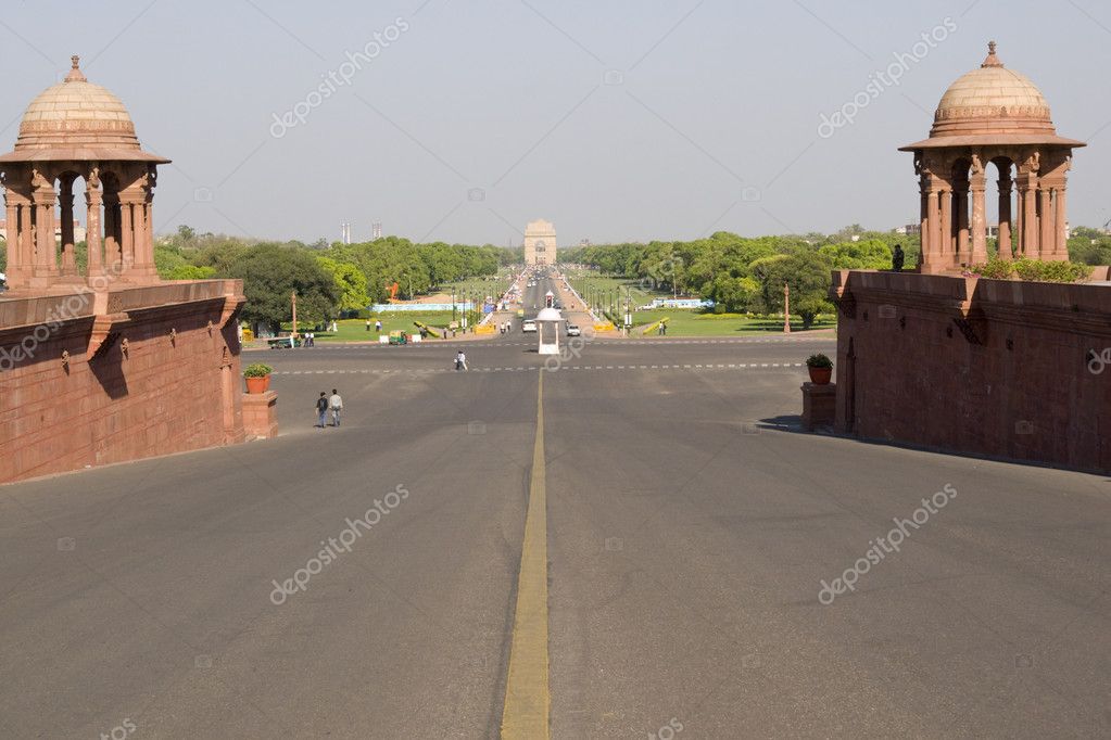 Raj Path — Stock Photo © richardsjeremy #9663387