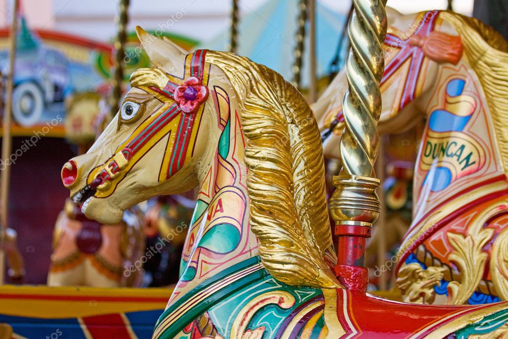 Traditional Fairground Horse 6 — Stock Photo © pjhpix #8176281