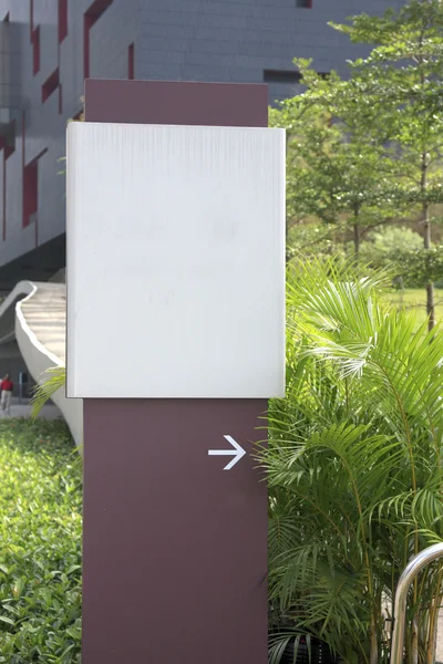 Blank sign with background Stock Photo by ©Heinschlebusch 2327670