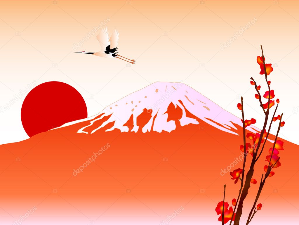 Red Fuji Stock Vector Image by ©JBOY24 #10229749