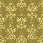 Luxury seamless golden floral wallpaper Stock Vector Image by ©lina_s ...
