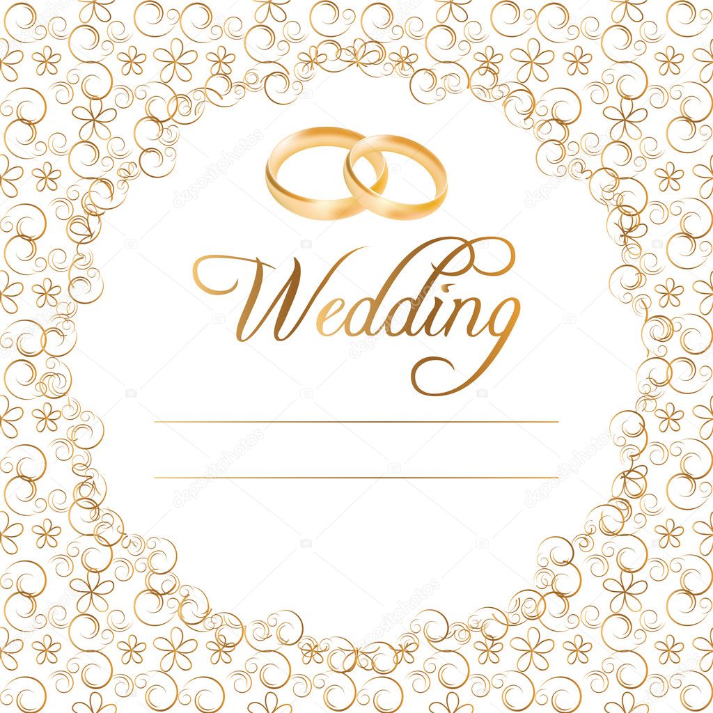 Vector Wedding Cards — Stock Vector © Korobovaok #9295885