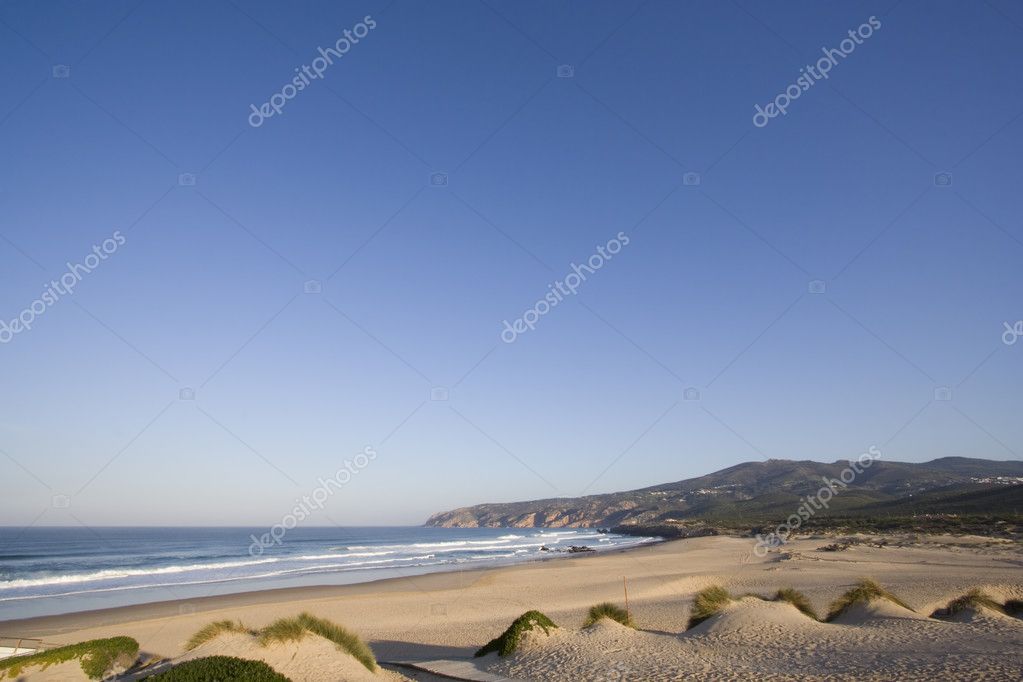 Duna en la playa: fotografía de stock © hjalmeida #8671824 | Depositphotos