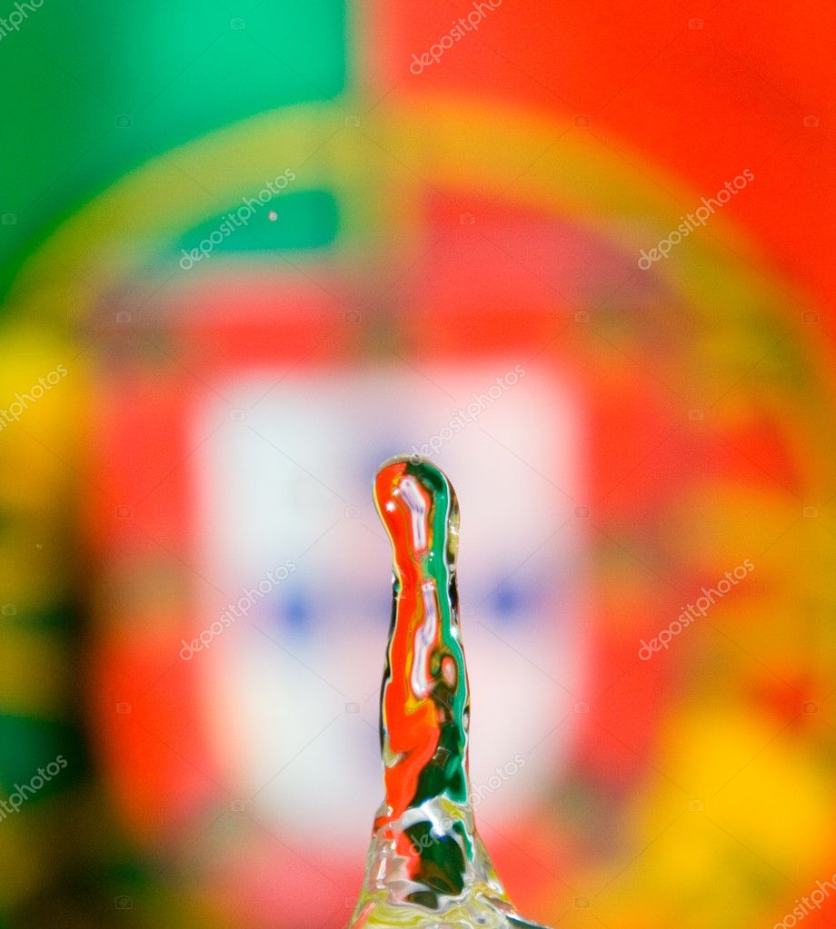 Drop Flag — Stock Photo © hjalmeida #8675847