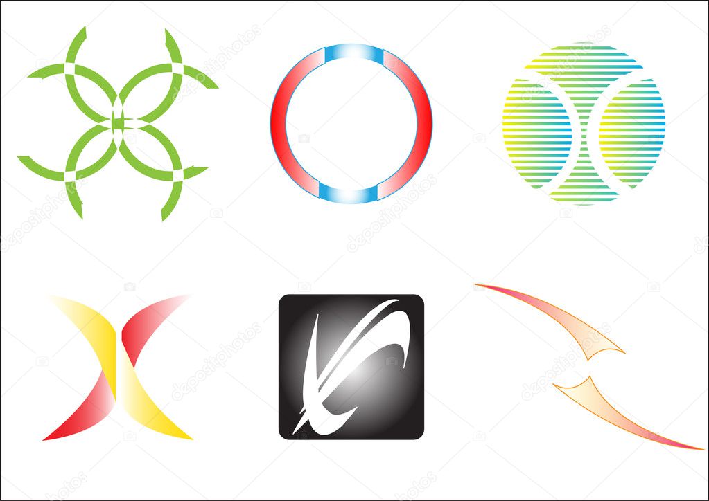 Logos Samples Stock Vector by ©karlos1991 8258638