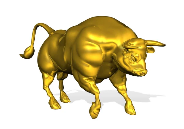 Gold bull Stock Photos, Royalty Free Gold bull Images | Depositphotos®