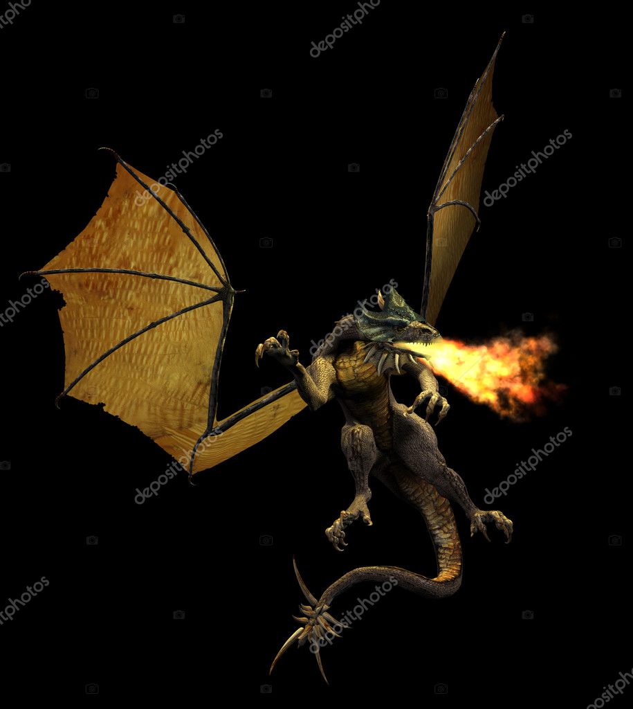 Dragonfire — Stock Photo © AlienCat #8295592