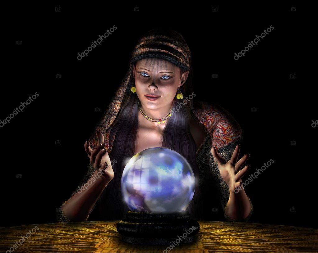 Fortune Teller — Stock Photo © AlienCat #8295718 Fortune Teller — Stock Photo © AlienCat #8295718