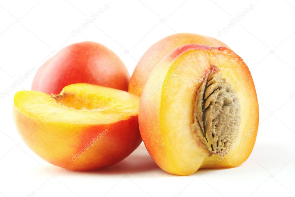 Peach slice Stock Photo by ©alenavlad 10059033