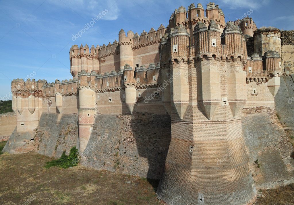 Coca castle Stock Photo by ©Malgorzata_Kistryn 8507178