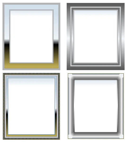 Four picture frames Vector Art Stock Images | Depositphotos