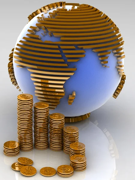 Money around globe Pictures, Money around globe Stock Photos & Images ...